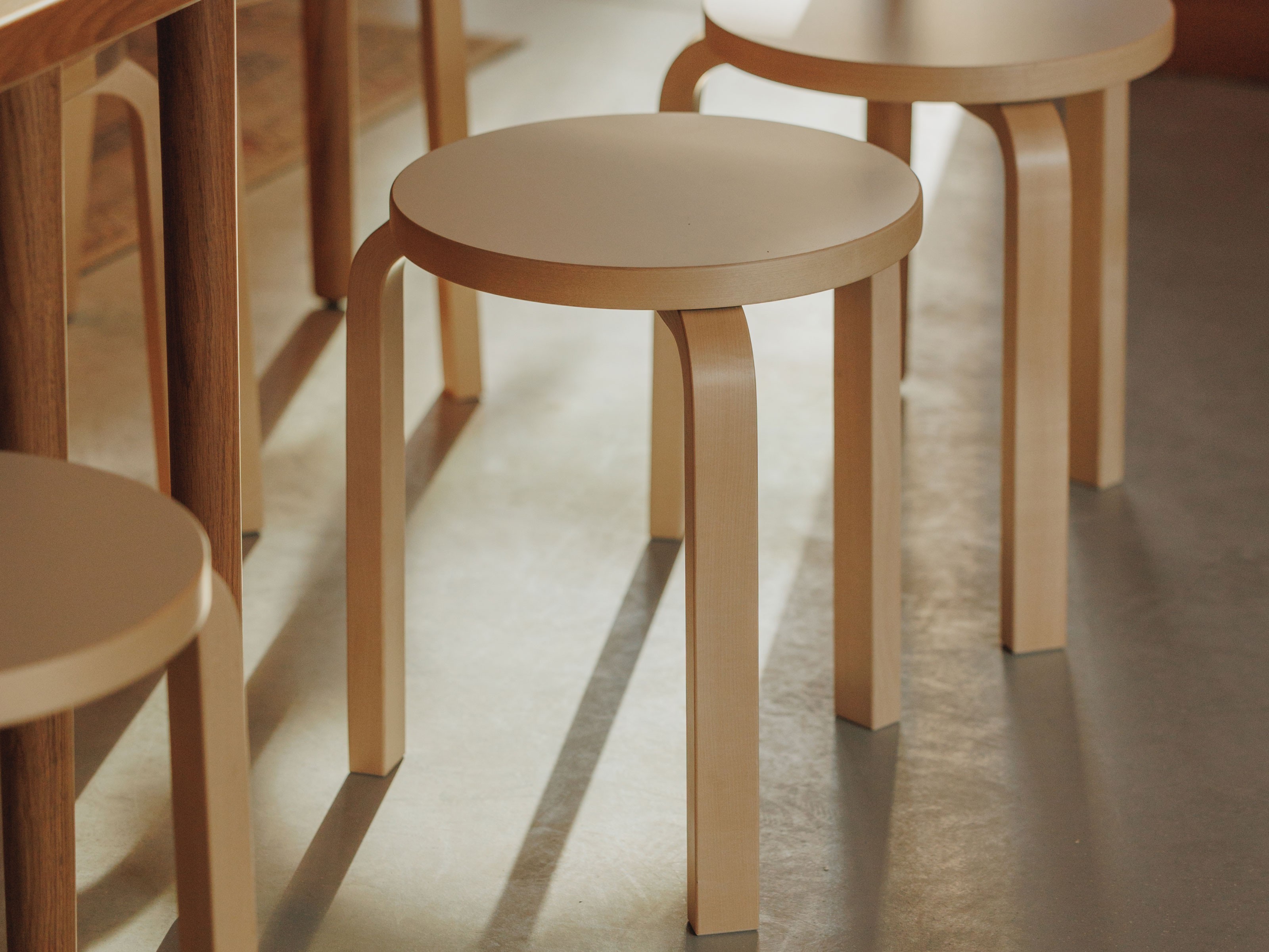 Buy the Artek 60 Stool at nest.co.uk