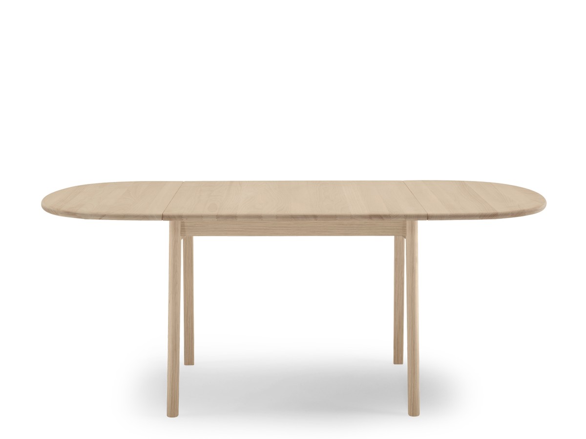 Buy the Carl Hansen & Son CH002 Dining Table in with Oval Drop Leaves ...