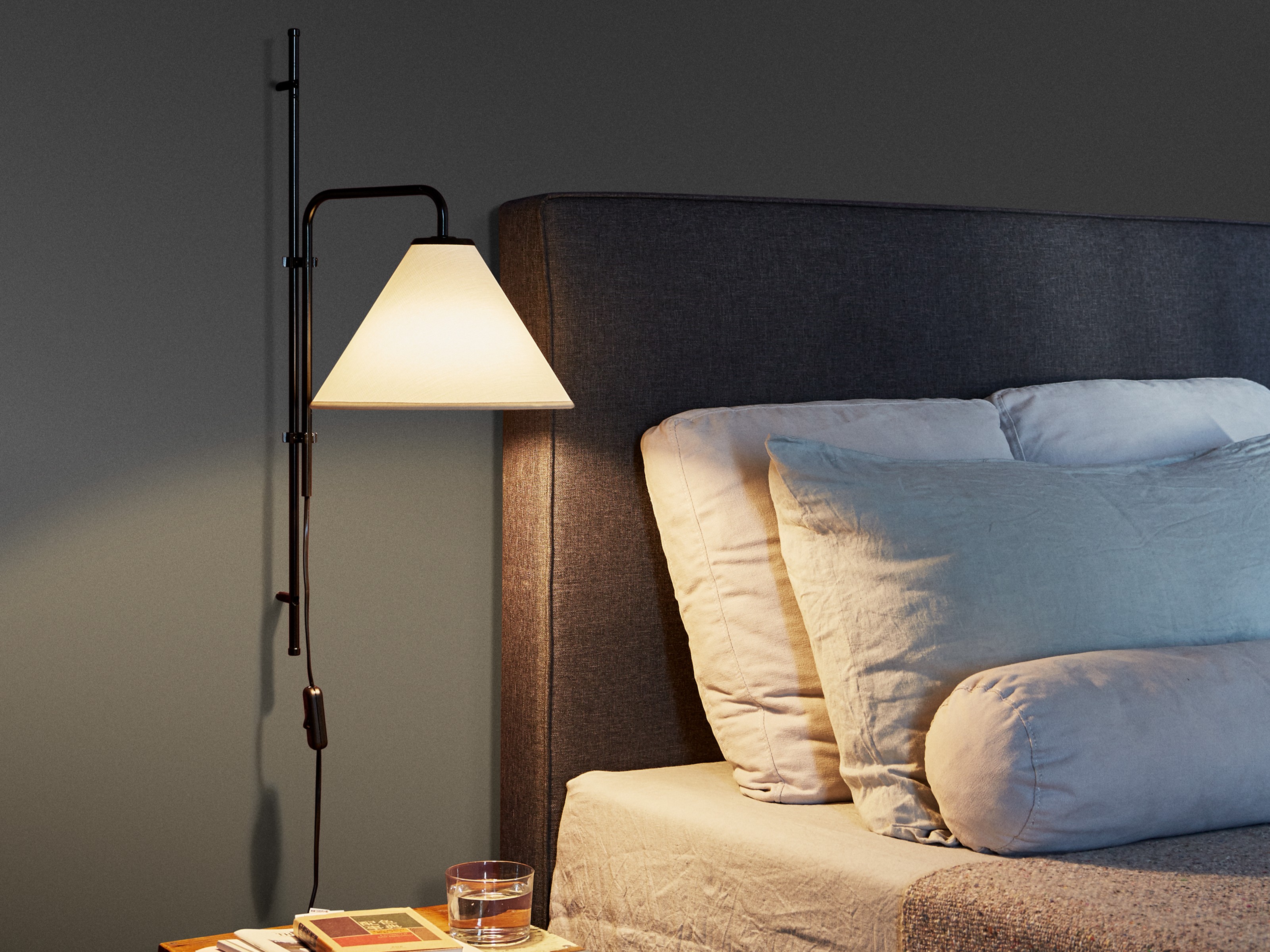 Buy the Marset Funiculi Wall Light - Fabric at nest.co.uk