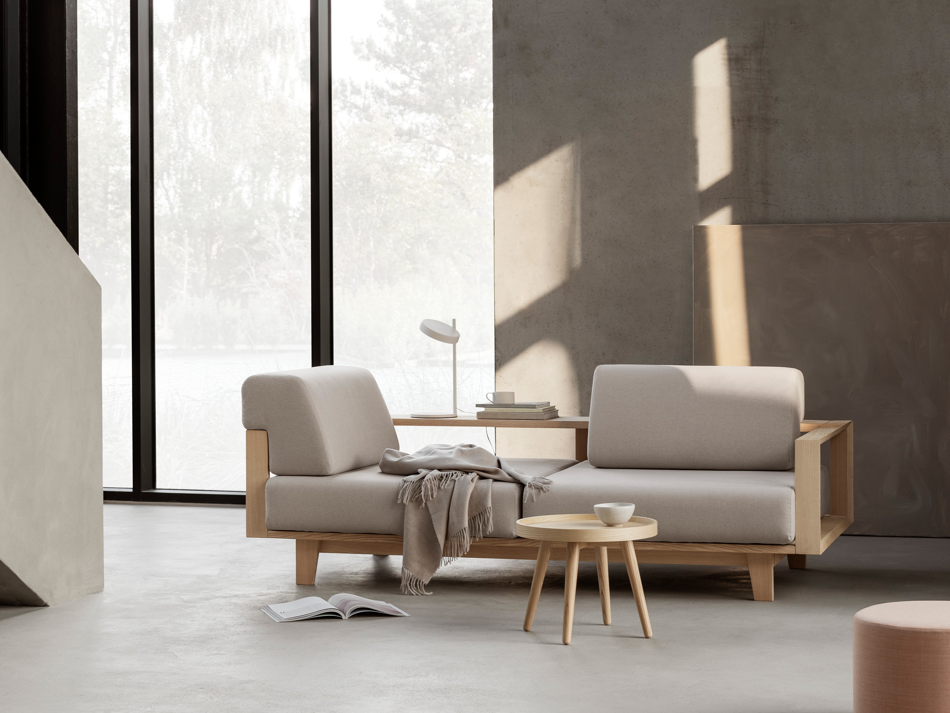 Buy the Softline Wood Sofa at nest.co.uk
