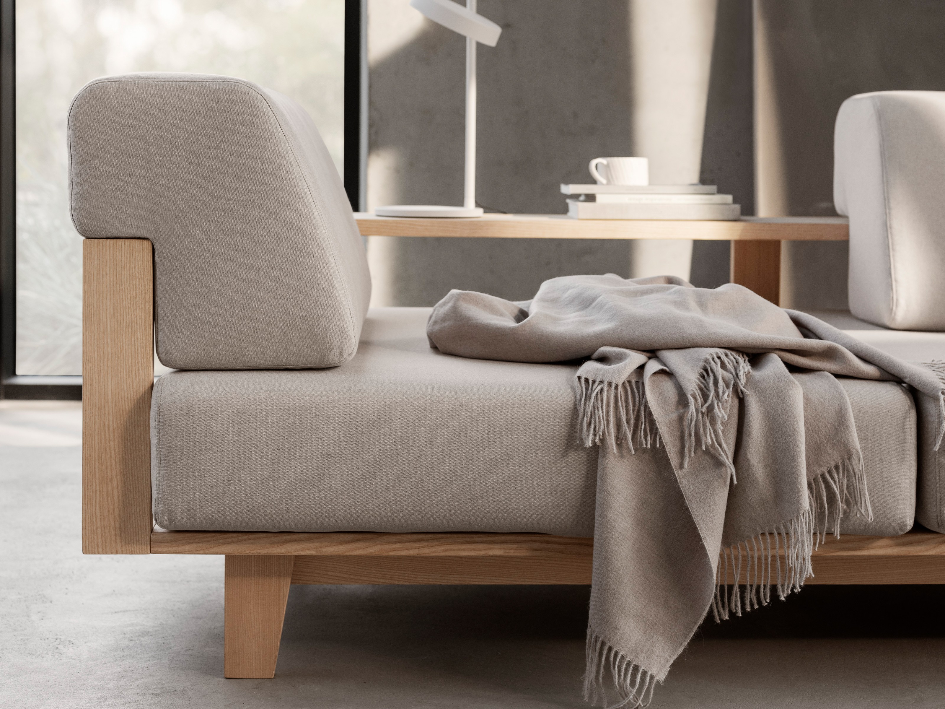 Buy the Softline Wood Sofa at nest.co.uk
