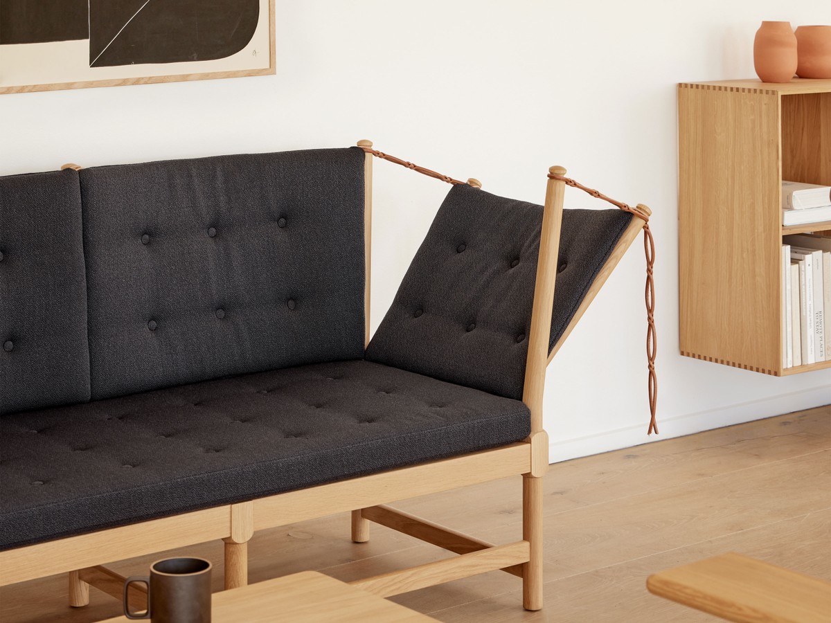 Buy the Fredericia Spoke-back Two Seater Sofa at nest.co.uk