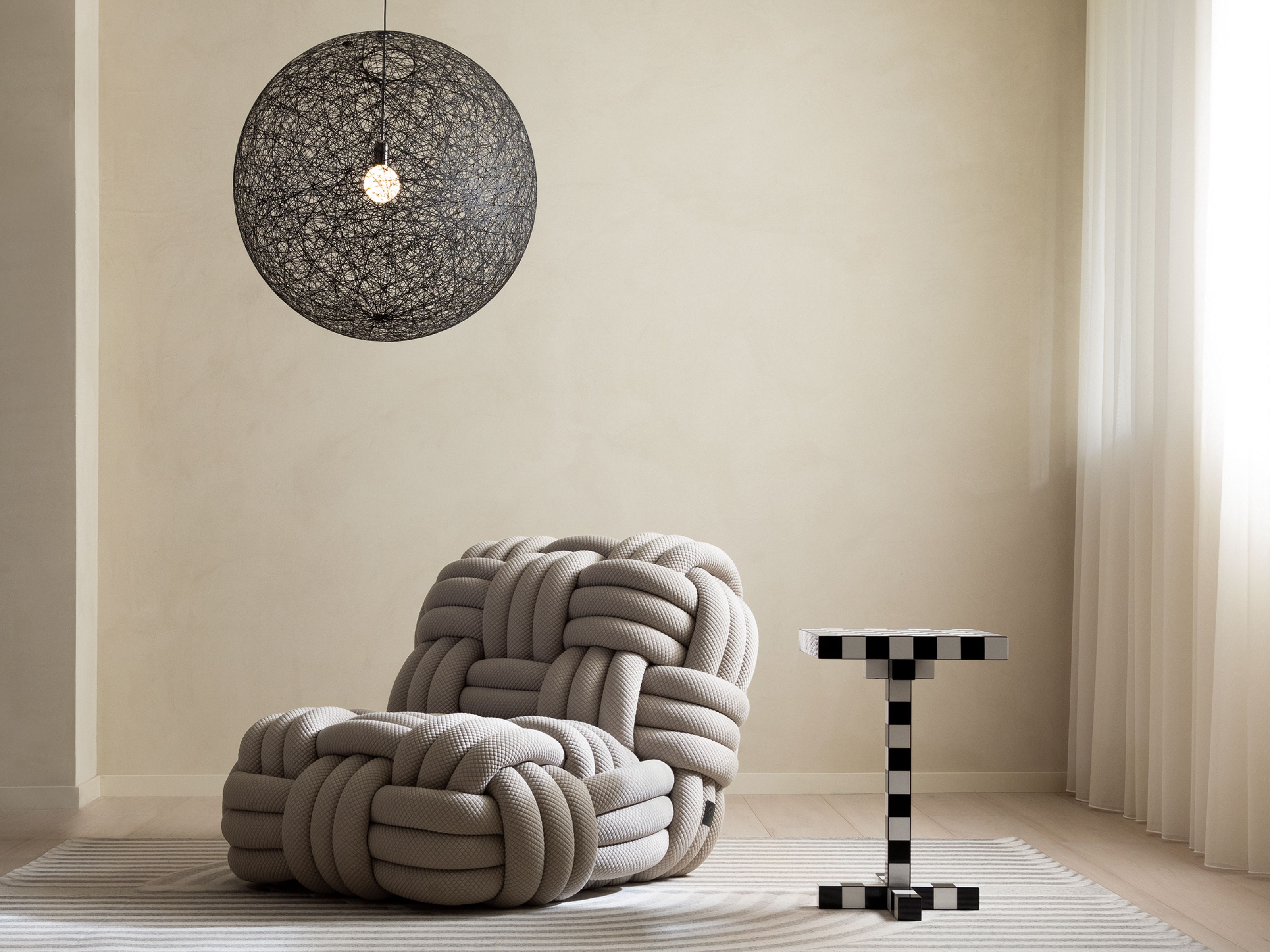 Buy the Moooi Knitty Lounge Chair at nest.co.uk