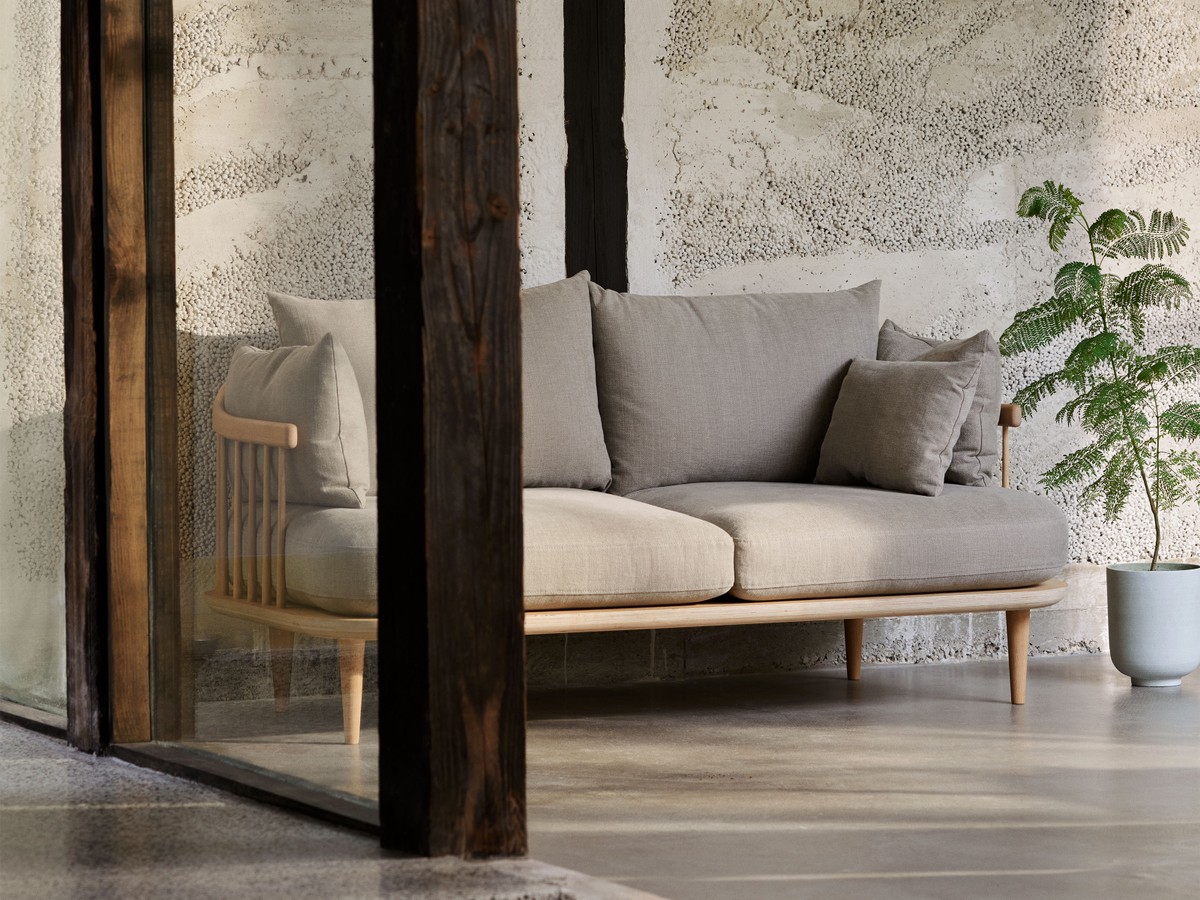 Buy the &Tradition Fly SC2 Two Seater Sofa at nest.co.uk