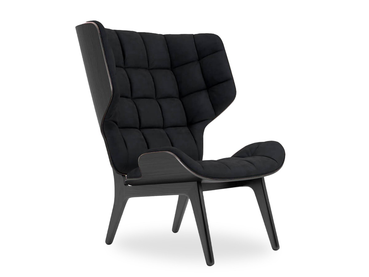 Buy the NORR11 Mammoth Chair in Black Stained Oak at nest.co.uk