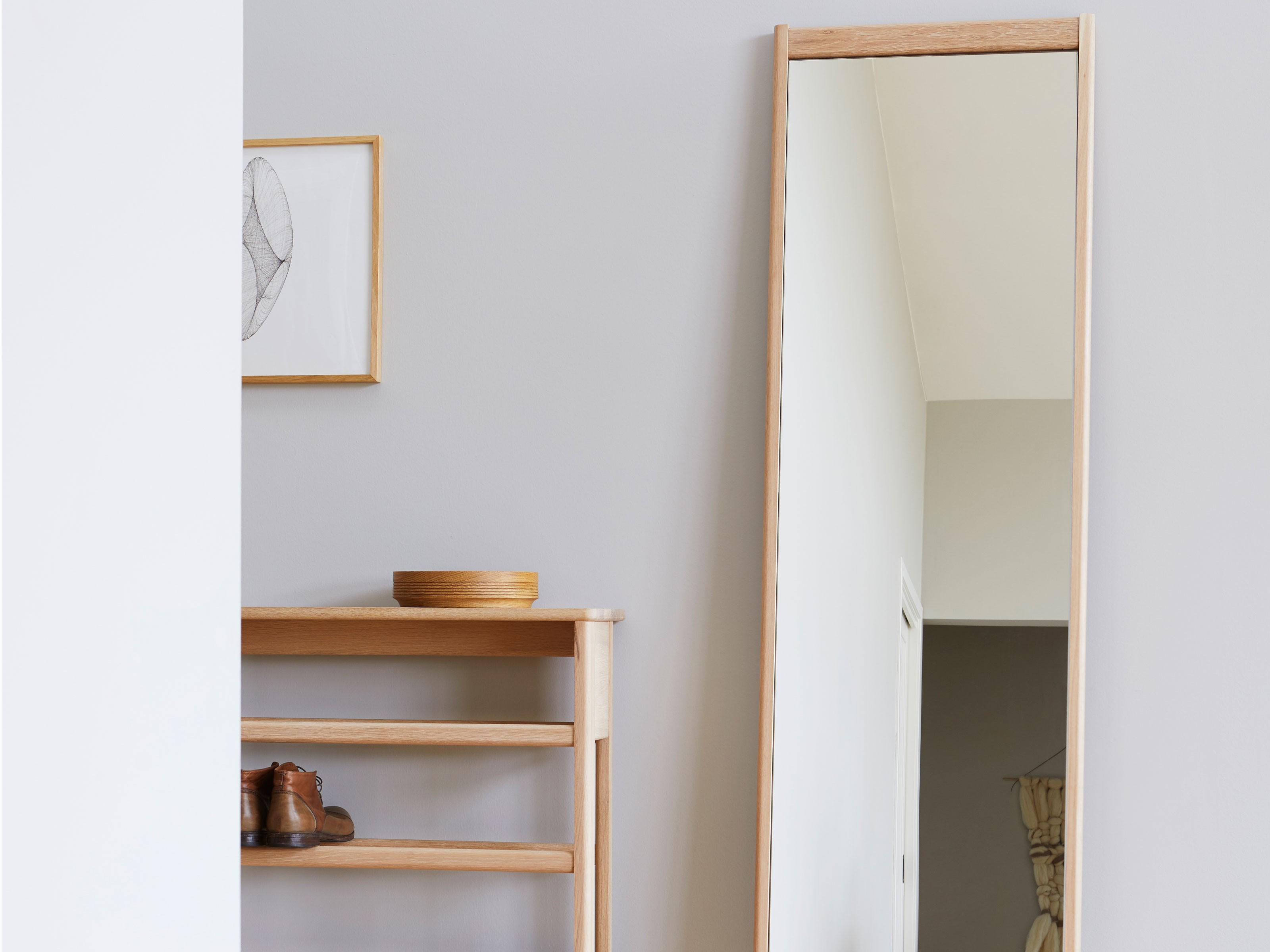 Buy the Form & Refine A Line Mirror at nest.co.uk
