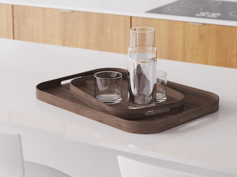 Modern Kitchen Trays & Designer Serving Trays at nest.co.uk