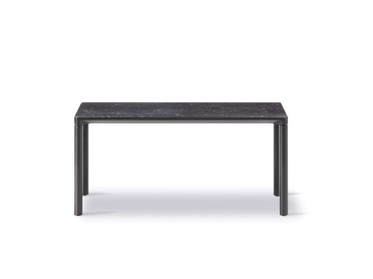 Buy the Fredericia Piloti Alu Coffee Table - Rectangular at nest.co.uk