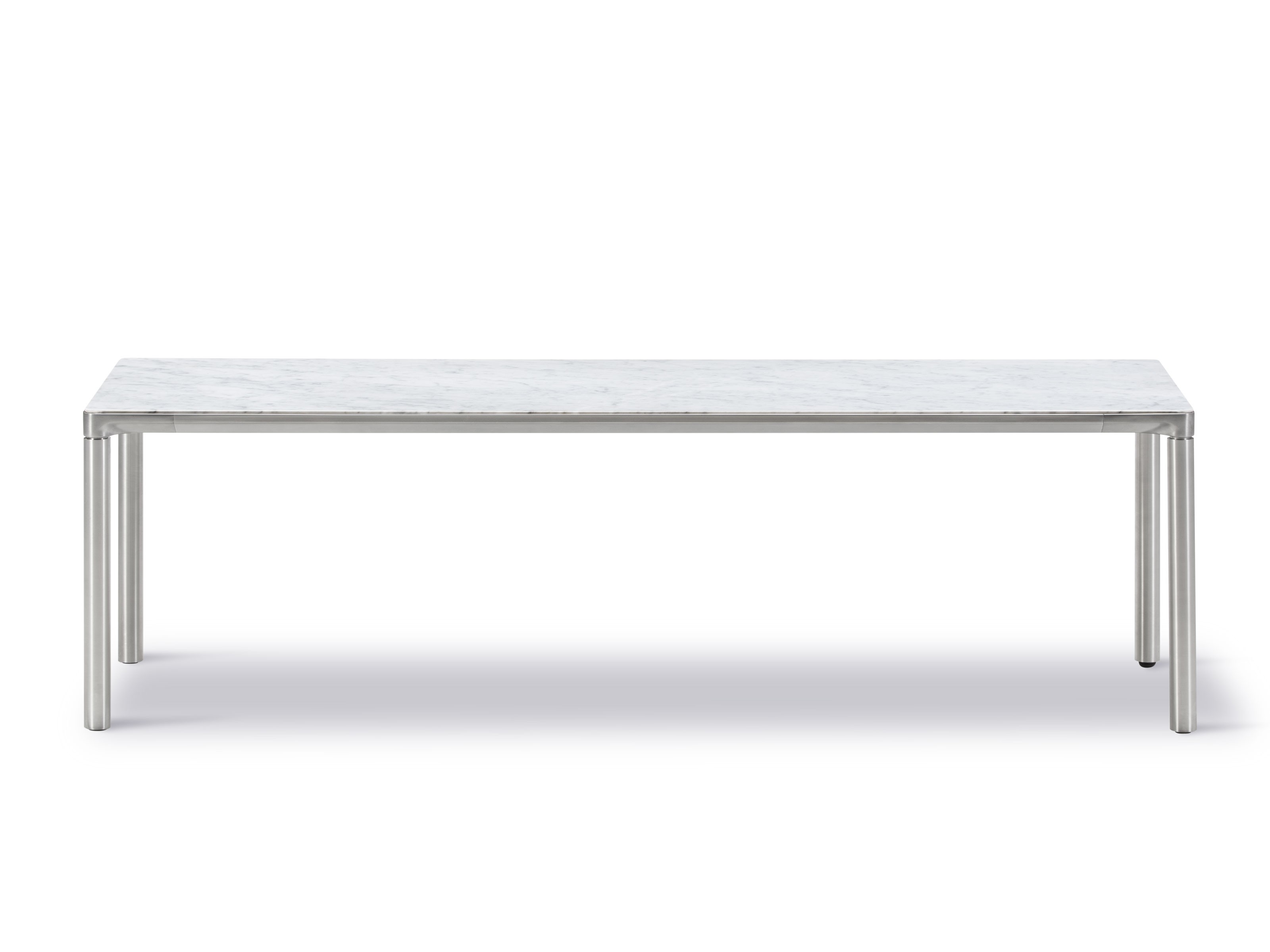 Buy the Fredericia Piloti Alu Coffee Table - Rectangular at nest.co.uk