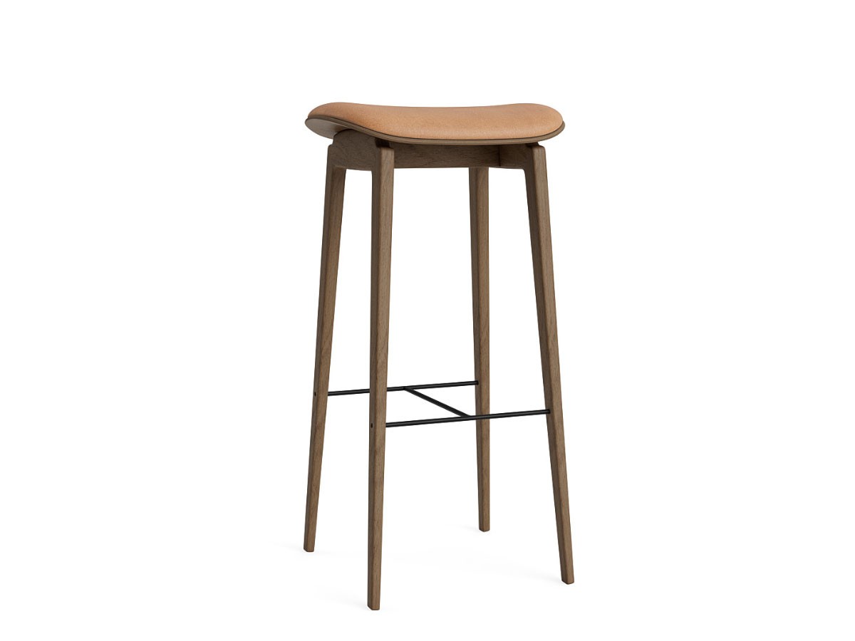 Buy the NORR11 NY11 Bar Stool - Leather at nest.co.uk