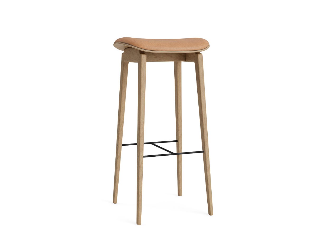 Buy the NORR11 NY11 Bar Stool - Leather at nest.co.uk