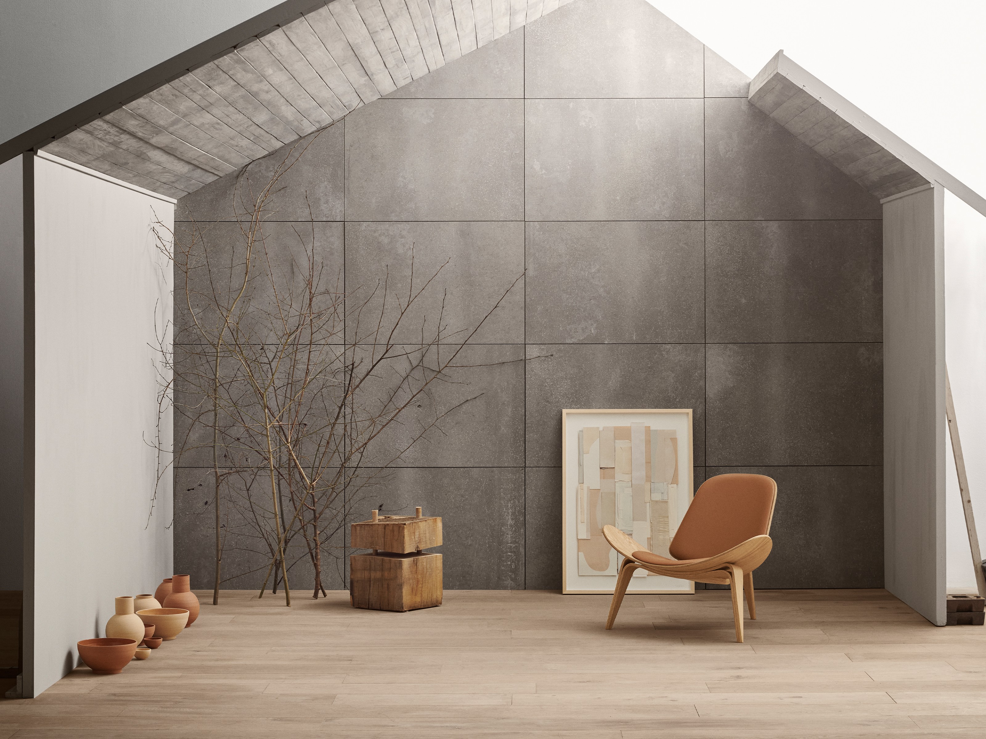 Buy the Carl Hansen & Son CH07 Shell Chair - Leather at nest.co.uk