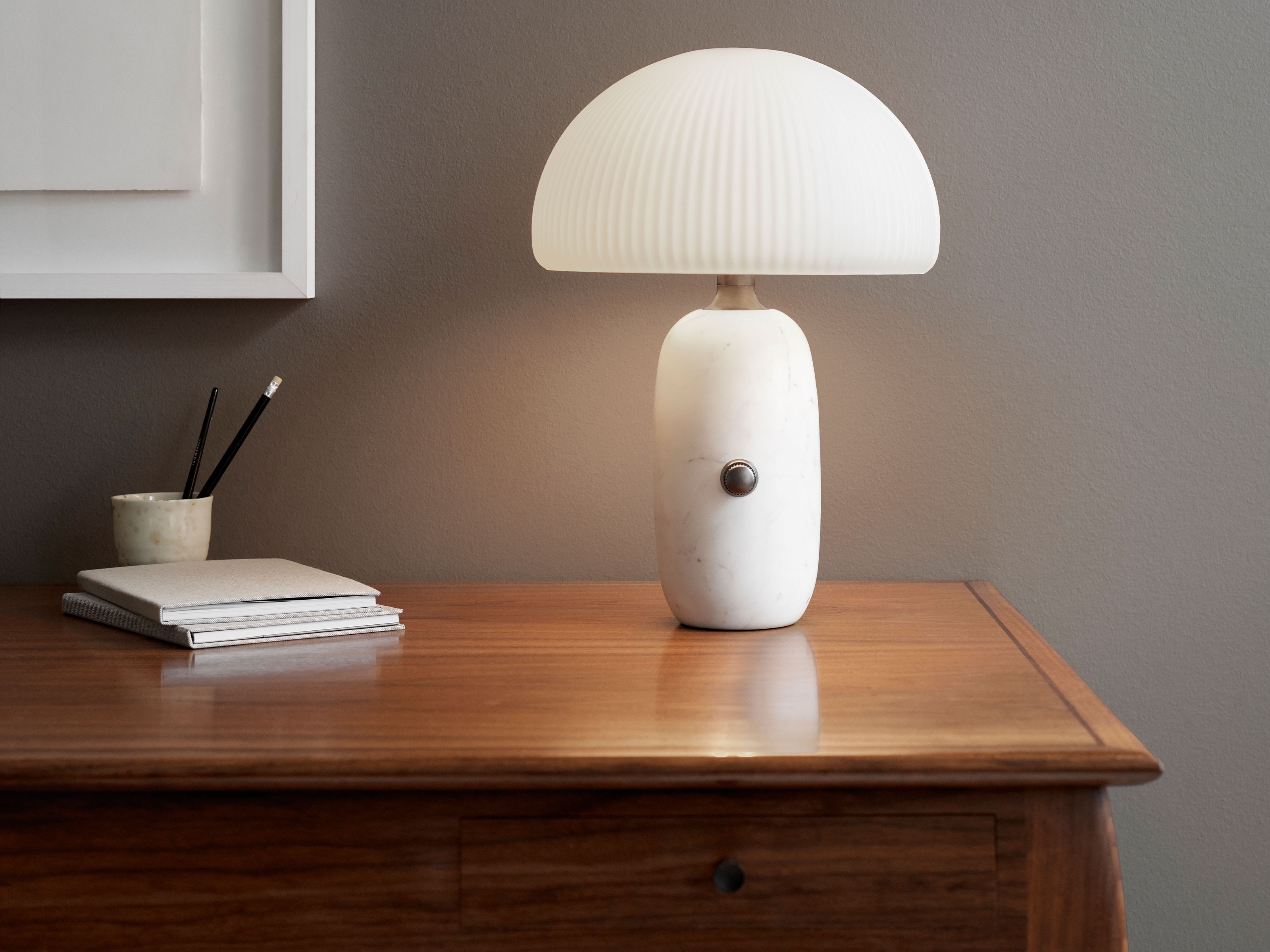 Buy the Vipp VIPP591/592 Sculpture Table Lamp at nest.co.uk