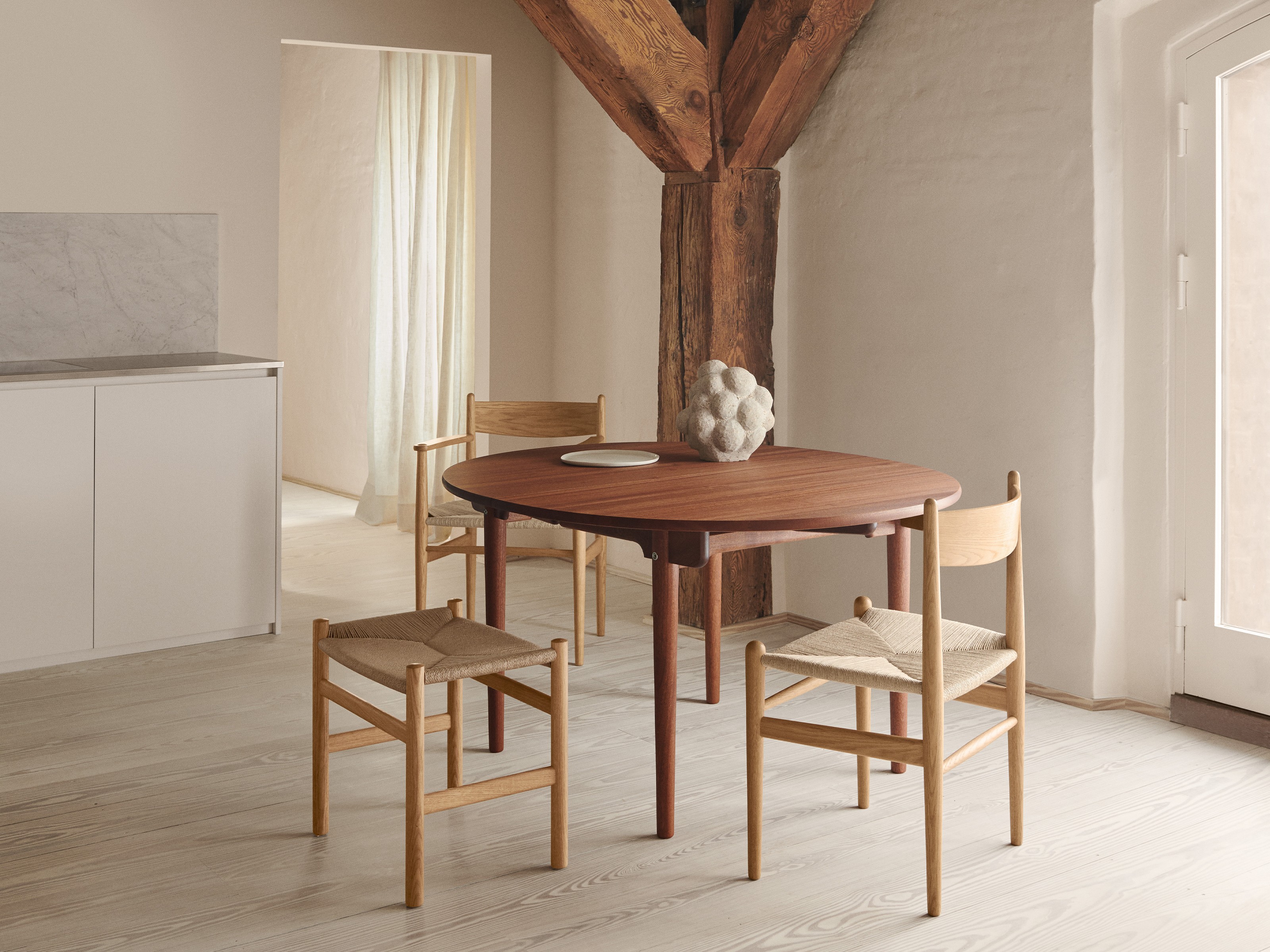 Buy the Carl Hansen & Son CH53 Stool at nest.co.uk