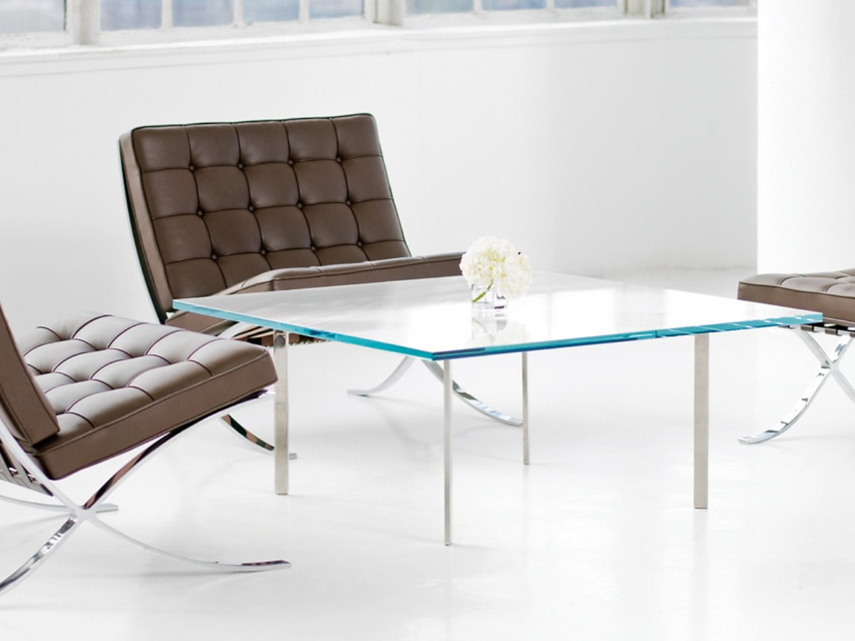 Buy the Knoll Studio Barcelona Low Table at nest.co.uk