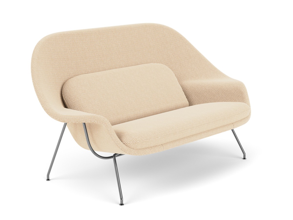 Buy the Knoll Studio Saarinen Womb Relax Two Seater Sofa at nest.co.uk