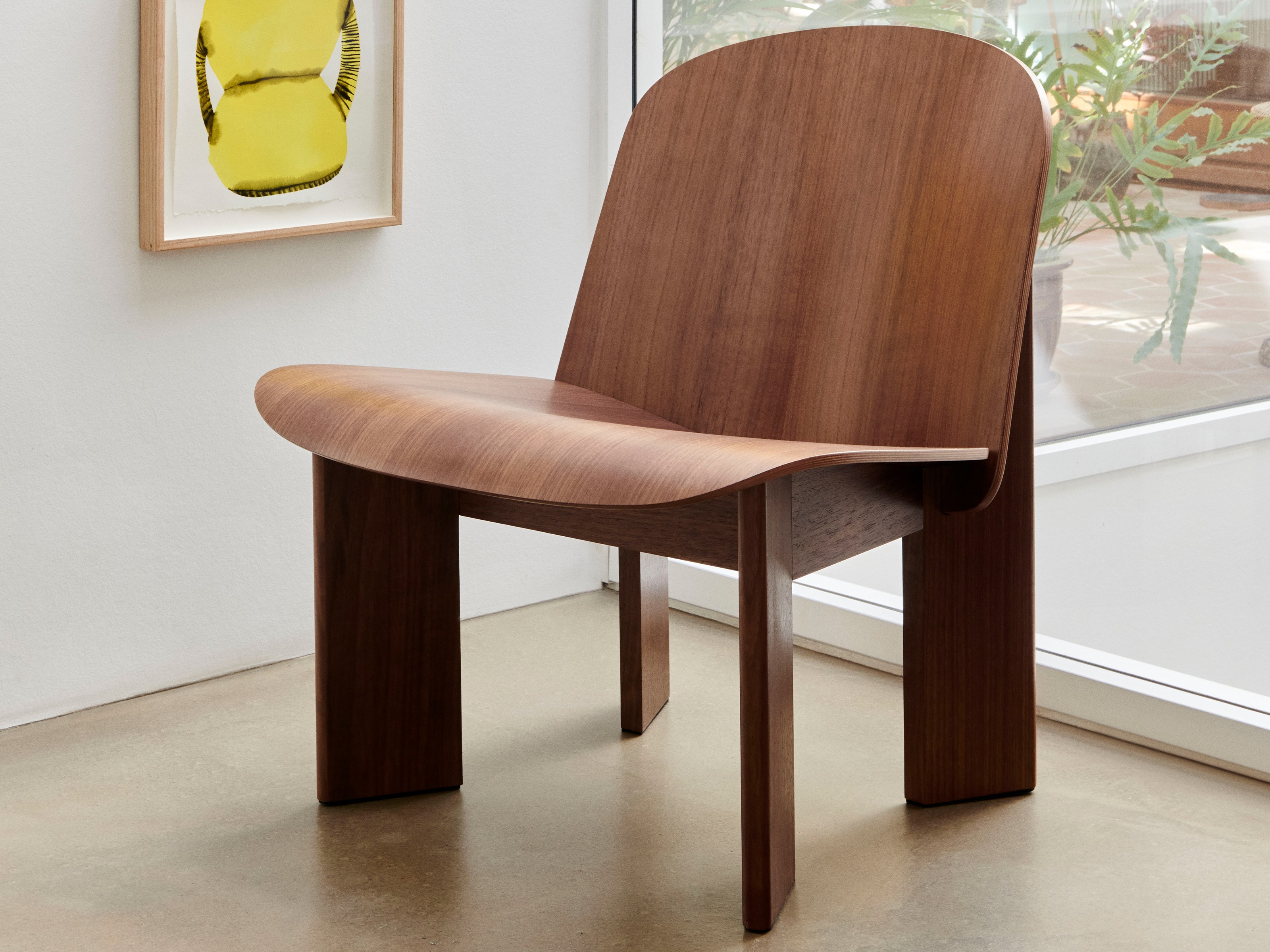 Buy the HAY Chisel Lounge Chair at nest.co.uk