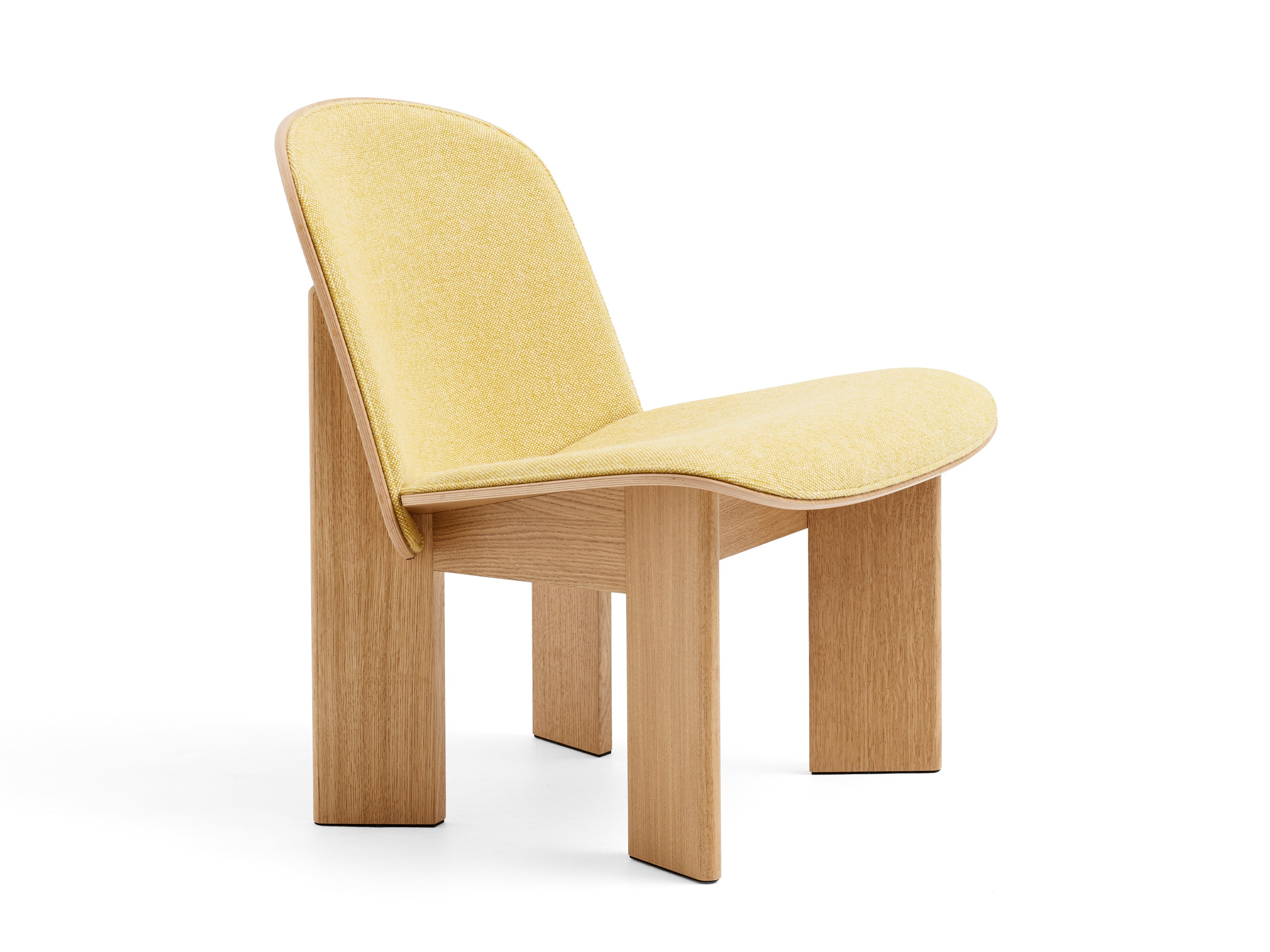 Buy the HAY Chisel Lounge Chair - Front Upholstered at nest.co.uk