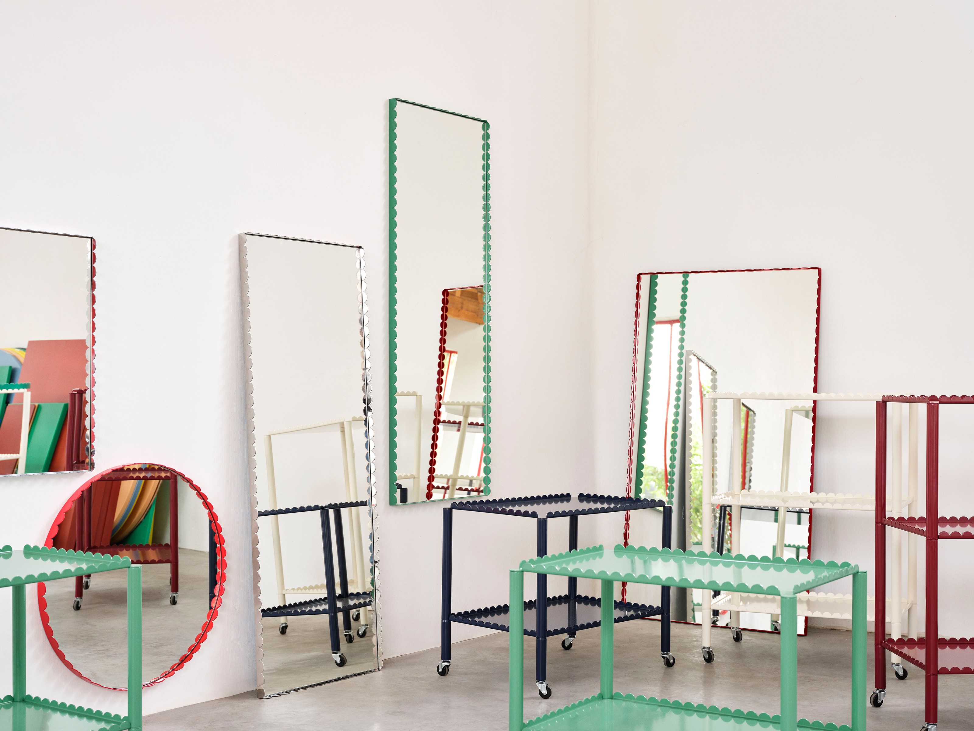 Buy the HAY Arcs Mirror - Large at nest.co.uk