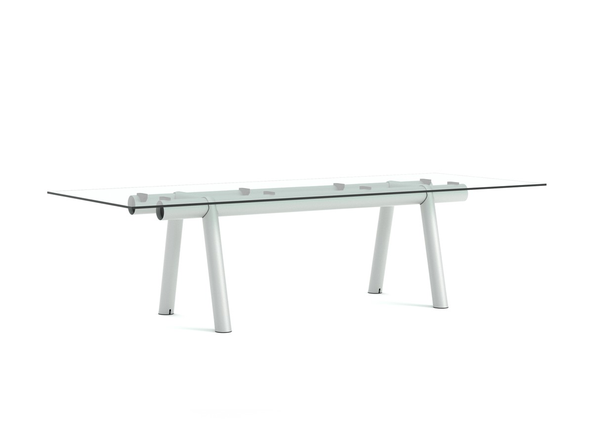 Buy the HAY Boa Table - Glass at nest.co.uk