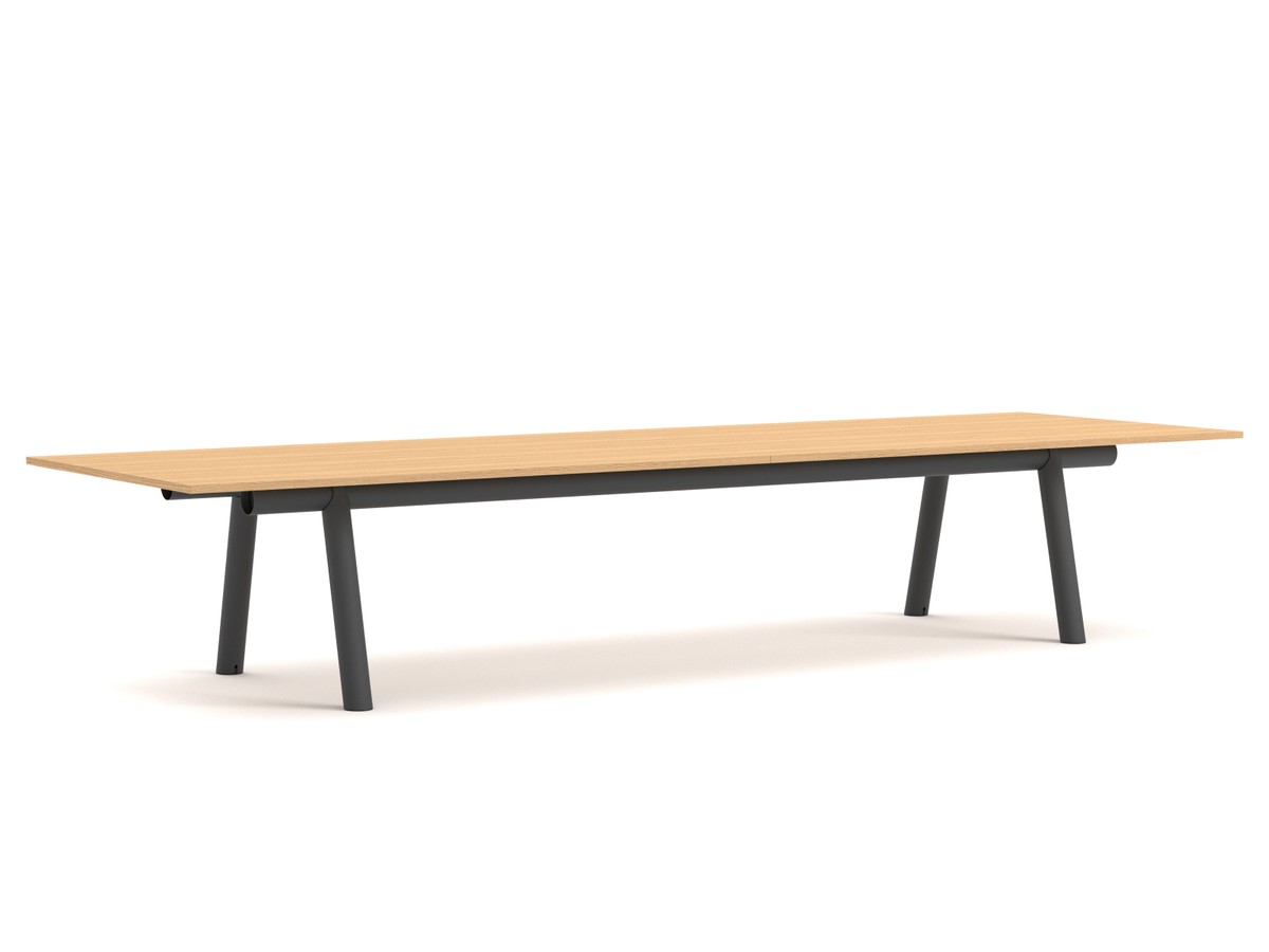 Buy the HAY Boa Table - Wood at nest.co.uk