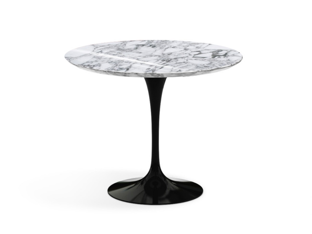 Buy the Knoll Studio Saarinen Tulip Cafe Table - Marble at nest.co.uk