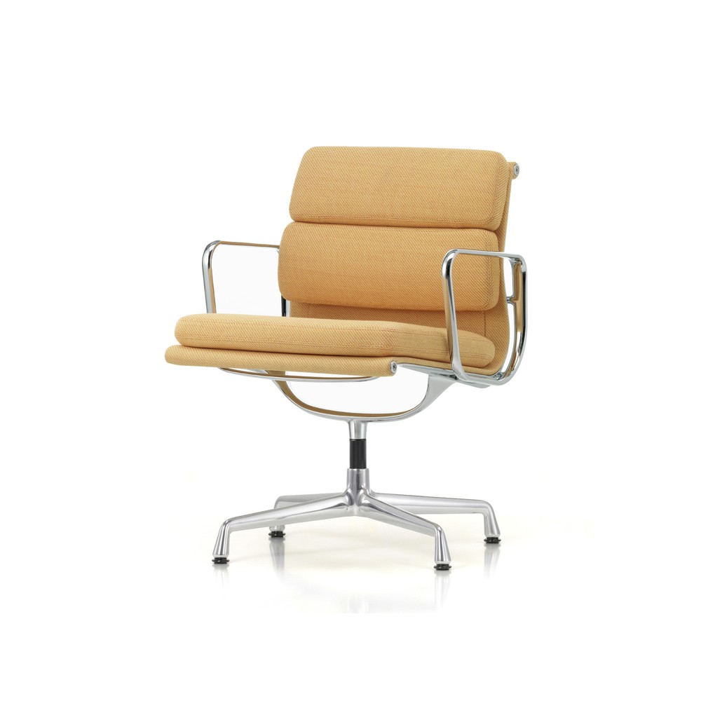 Buy the Vitra Eames EA 208 Soft Pad Swivel Chair at nest