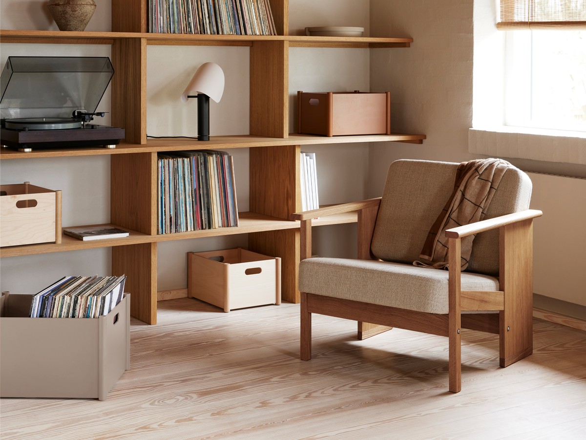 Buy the Form & Refine Pillar Storage Box - Large at nest.co.uk