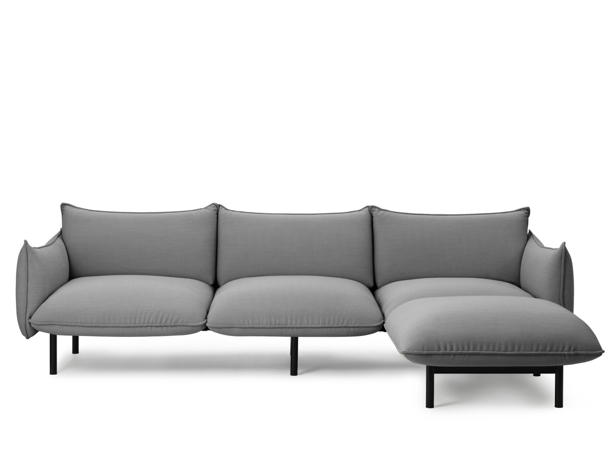 Buy the Normann Copenhagen Ark 3 Seater Modular Sofa with Chaise Longue ...