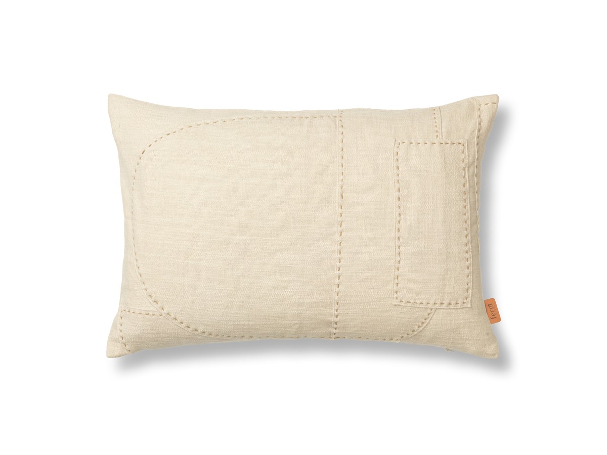 Buy the ferm LIVING Darn Cushion - Rectangular at nest.co.uk