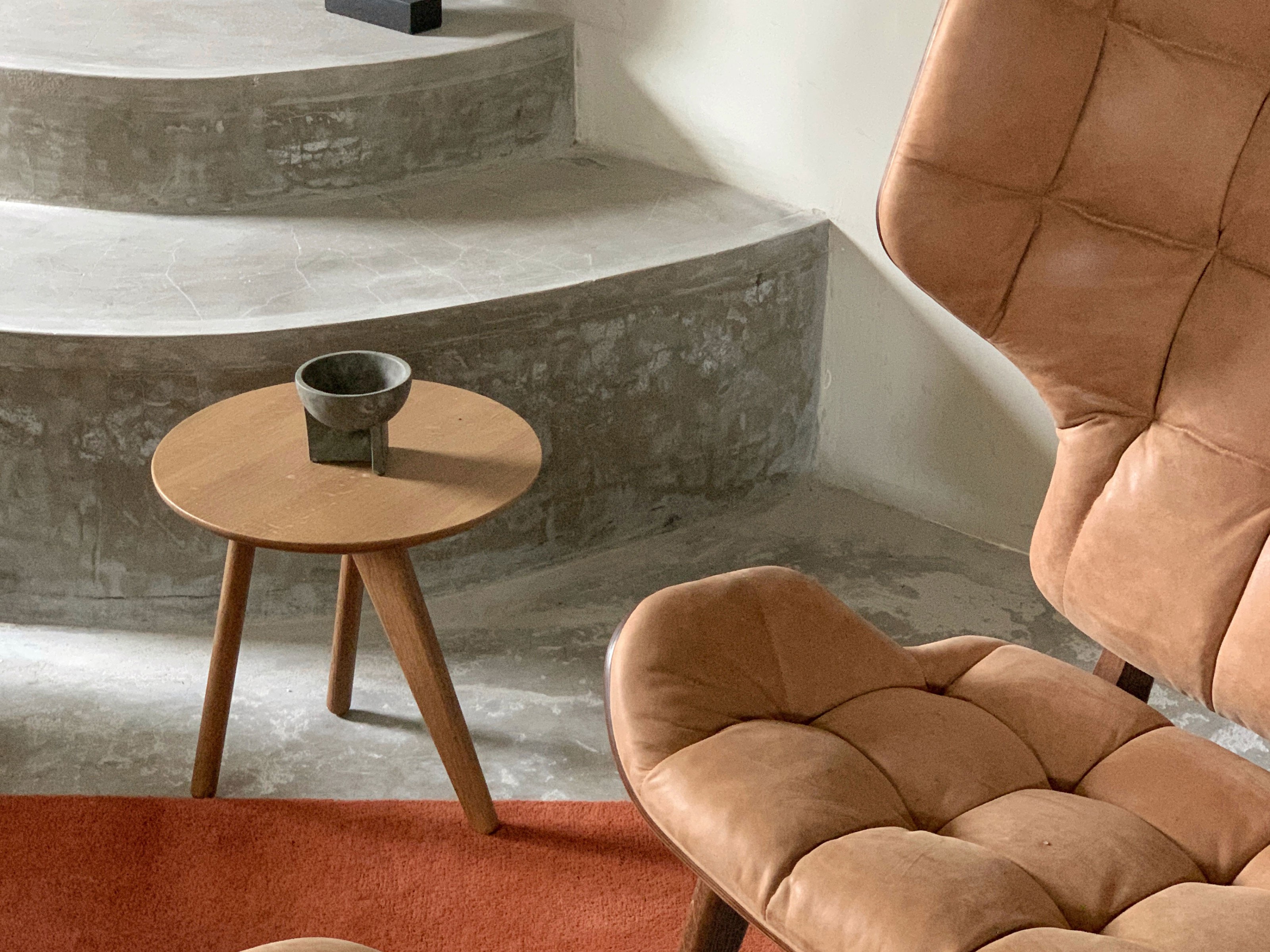 Buy the NORR11 Mammoth Chair - Vintage Leather at nest.co.uk