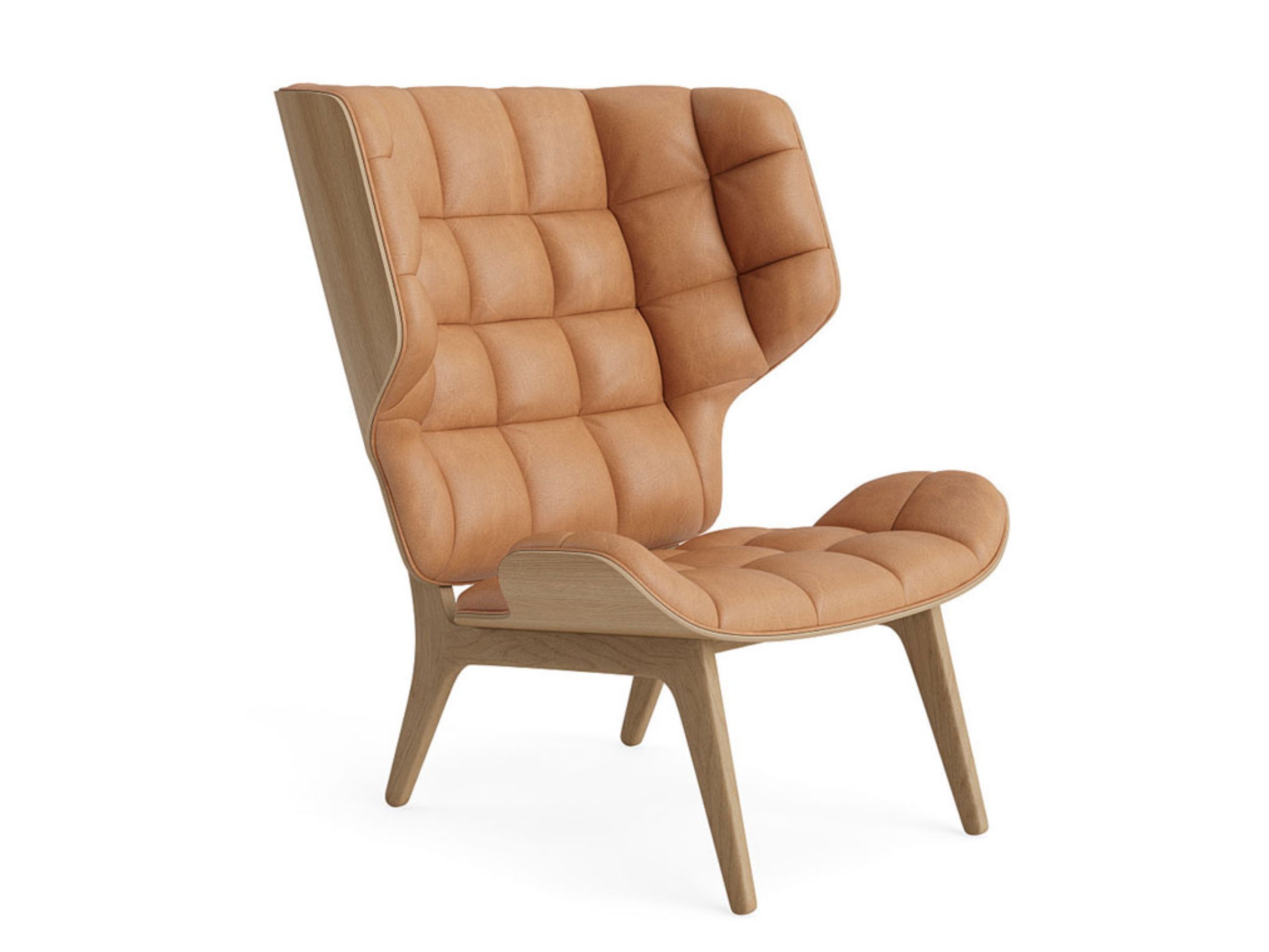 Buy the NORR11 Mammoth Chair - Vintage Leather at nest.co.uk