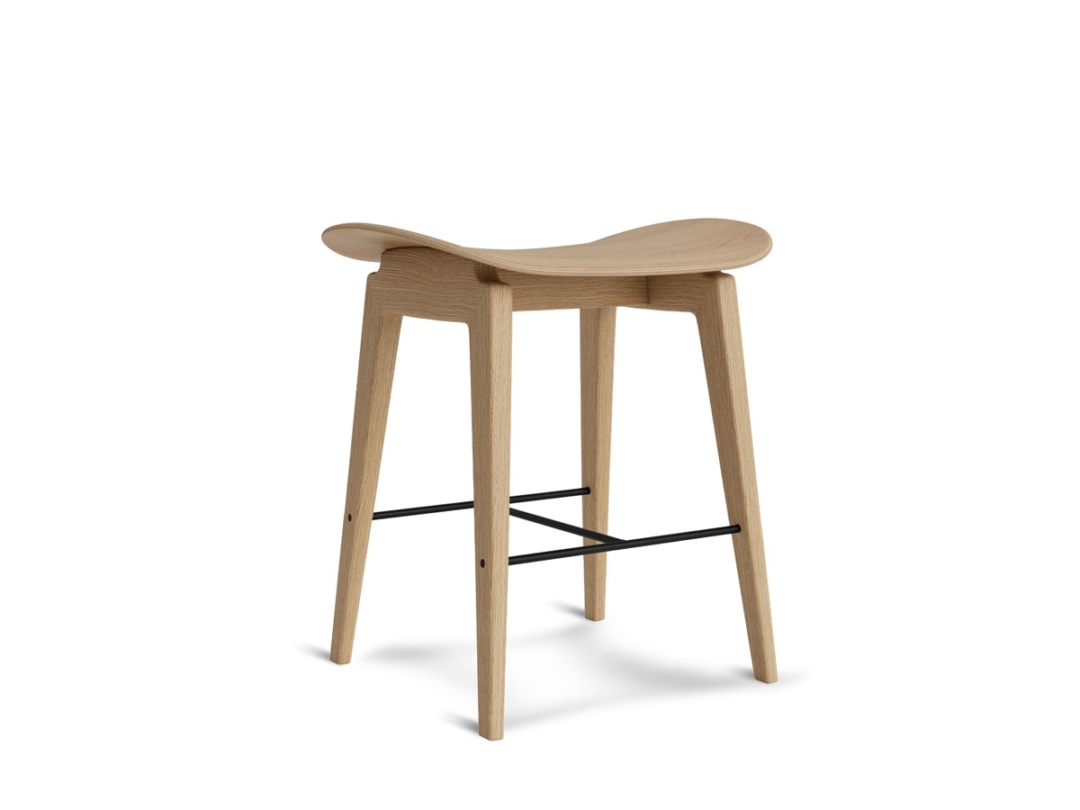 Buy the NORR11 NY11 Low Stool in Height: 45cm at nest.co.uk