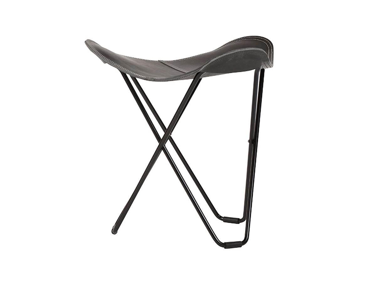 Buy the Cuero Design Flying Goose Stool - Leather at nest.co.uk