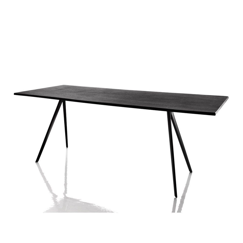 Buy the Magis Baguette Rectangular Dining Table - Slate at nest.co.uk