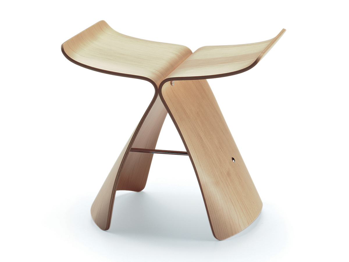 Buy the Vitra Butterfly Stool at Nest.co.uk