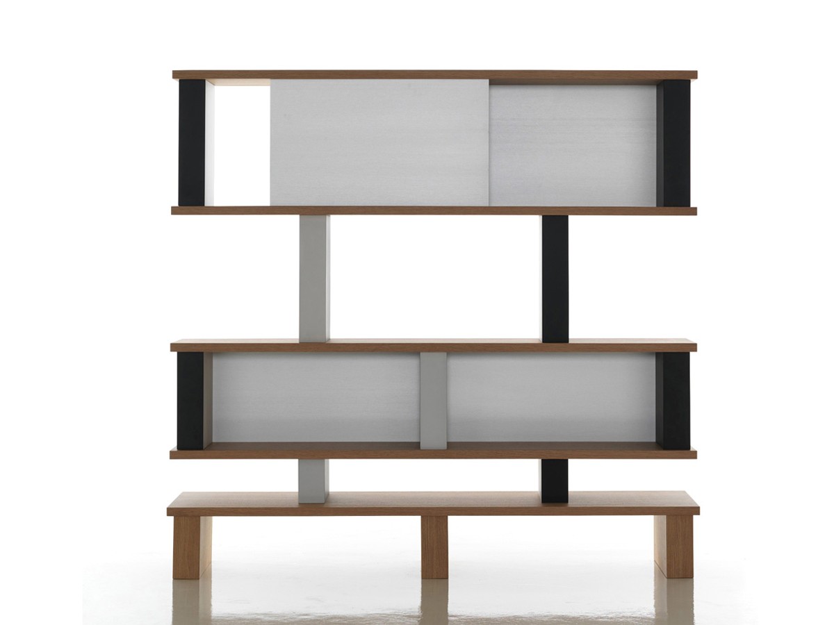 Buy the Cassina 518 Plurima High Bookcase at nest.co.uk