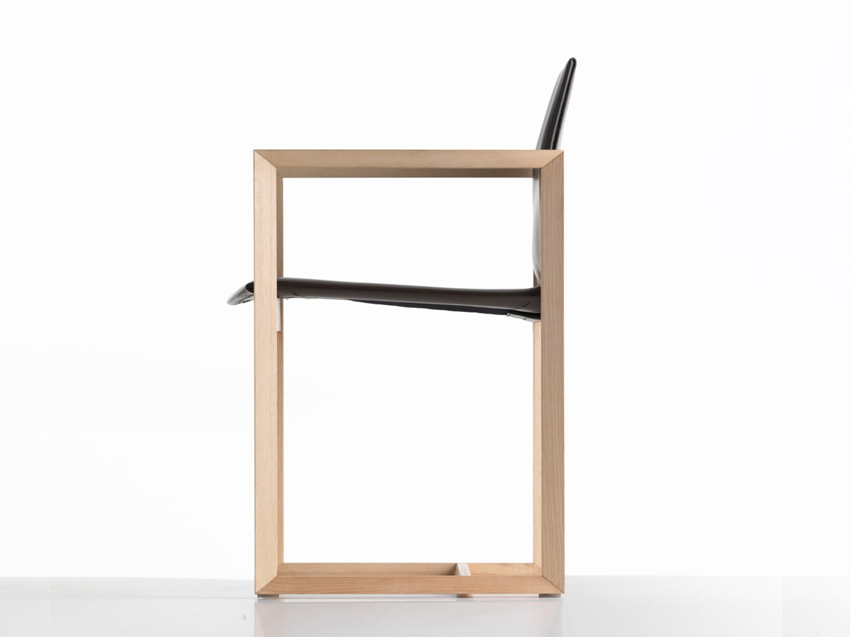 Buy the Cassina 184 Eve Chair - Wooden Frame at nest.co.uk