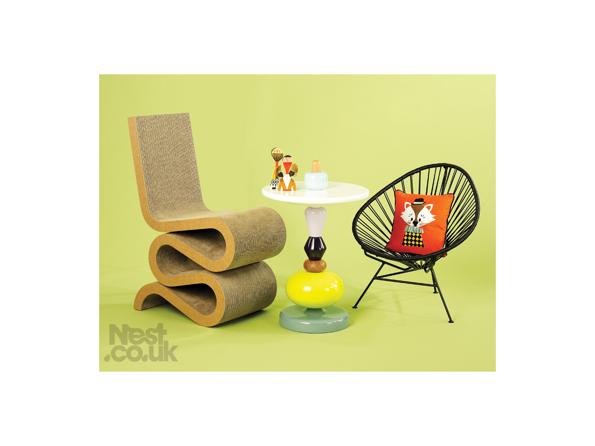Buy the Vitra Wiggle Side Chair at Nest.co.uk