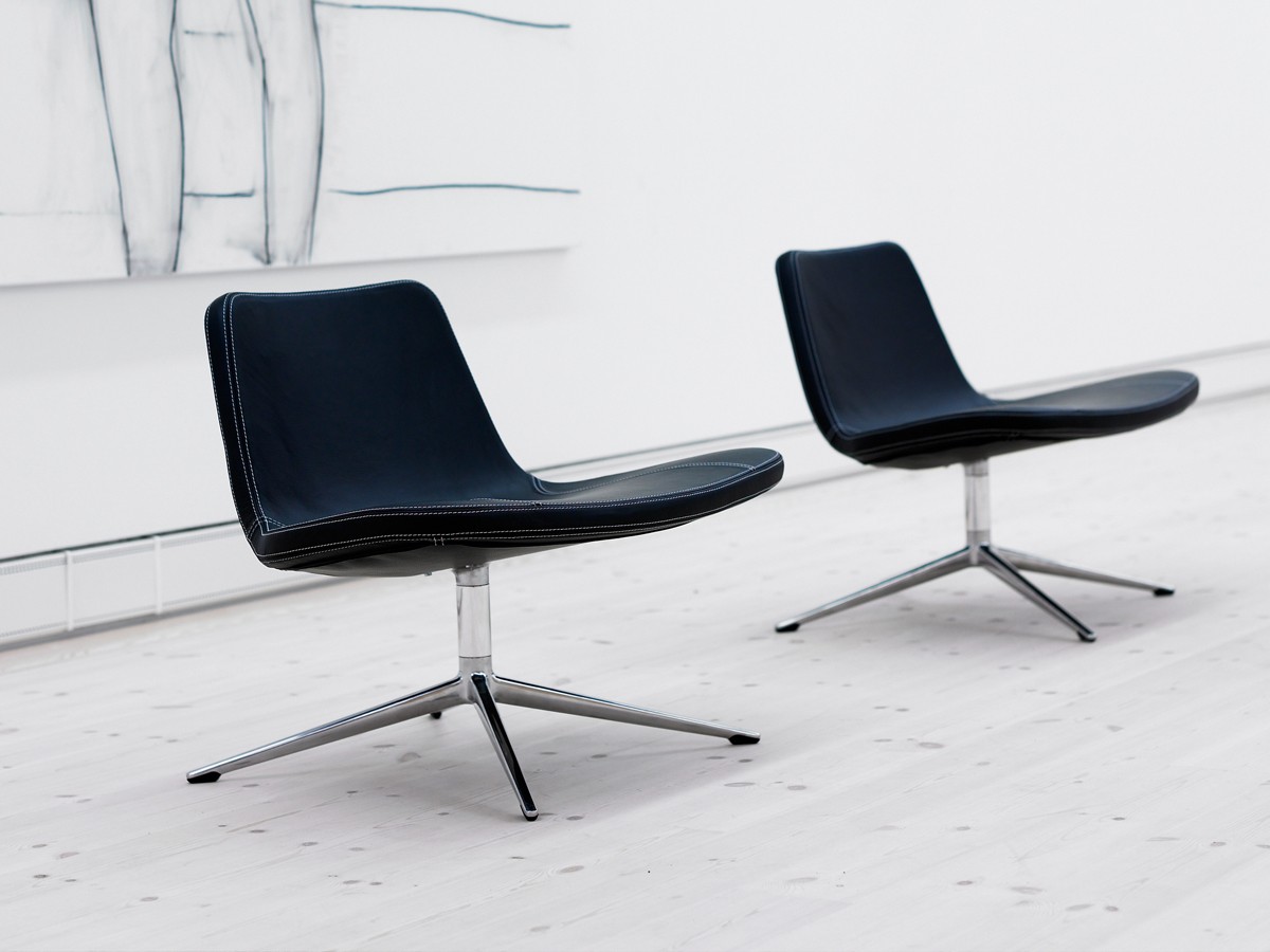 Buy the Hay Ray Lounge Chair - Swivel Base at nest.co.uk