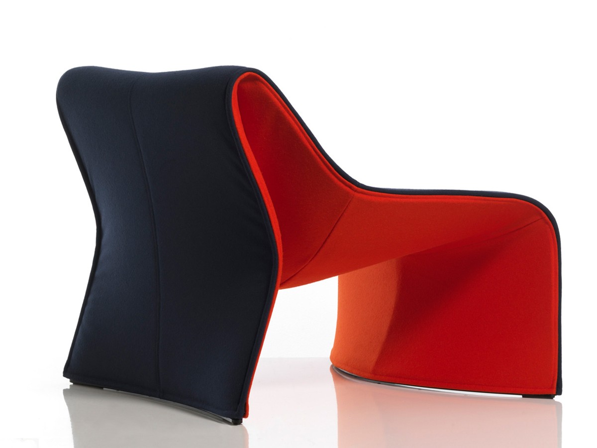Buy the Cassina 181 Cloth Lounge Chair at nest.co.uk