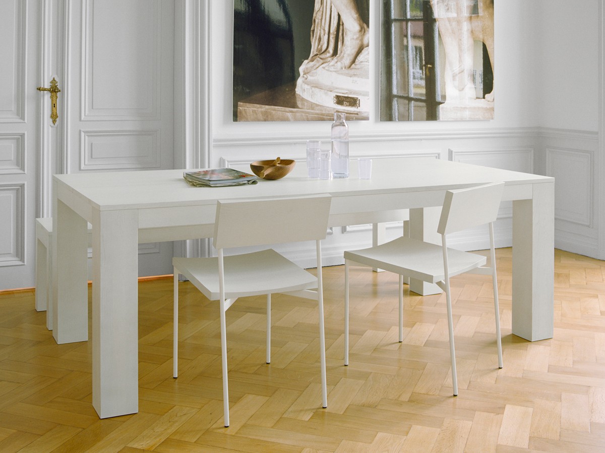 Buy the E15 TA15 Jack Table White at nest.co.uk