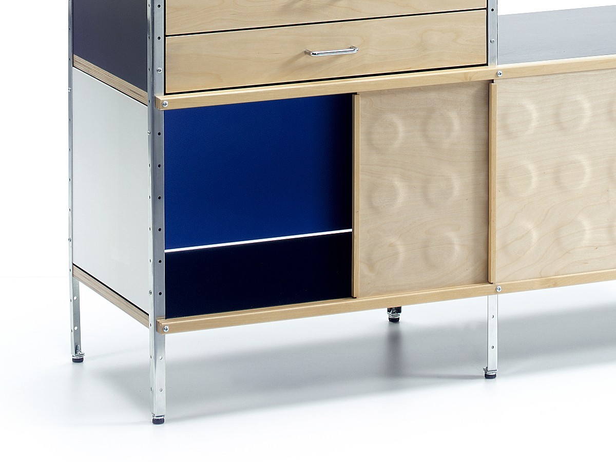 Buy the Vitra Eames Storage Unit Bookcase - ESU at nest.co.uk