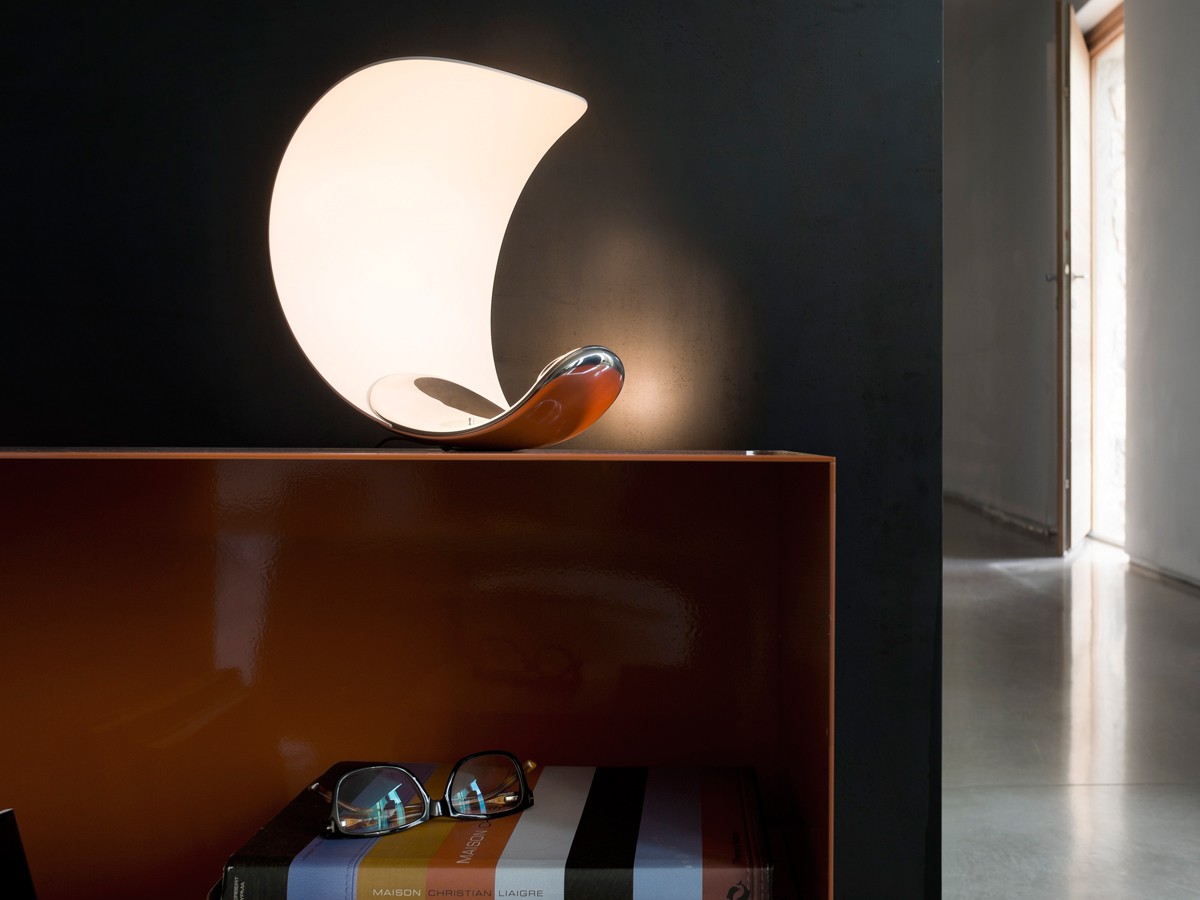 Buy the Luceplan Curl Table Lamp at nest.co.uk