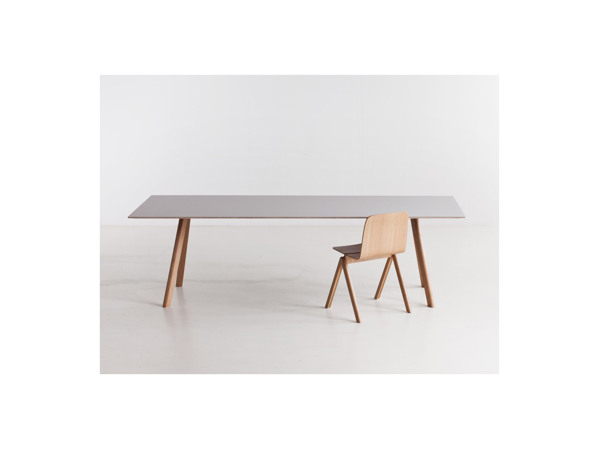 Buy the Hay Copenhague Table CPH30 with Slanted Legs at Nest.co.uk