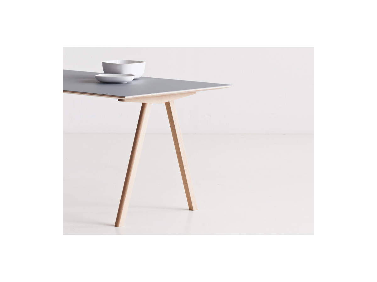 Buy the Hay Copenhague Table CPH30 with Slanted Legs at Nest.co.uk