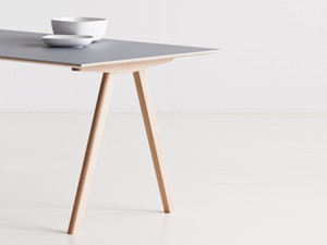 Buy the Hay Copenhague Table CPH30 with Slanted Legs at Nest.co.uk