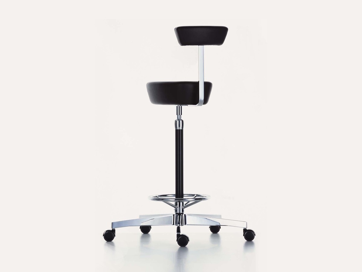 Buy the Vitra Nelson Perch Office Chair at nest.co.uk