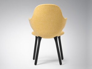 Buy the &Tradition Catch Chair JH1 with Black Legs at nest.co.uk